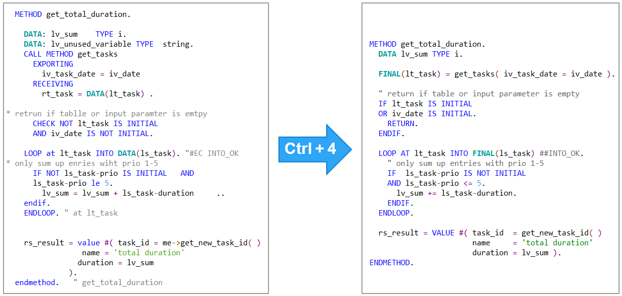How To Clean Your Abap Code With One Keystroke Using Abap Cleaner